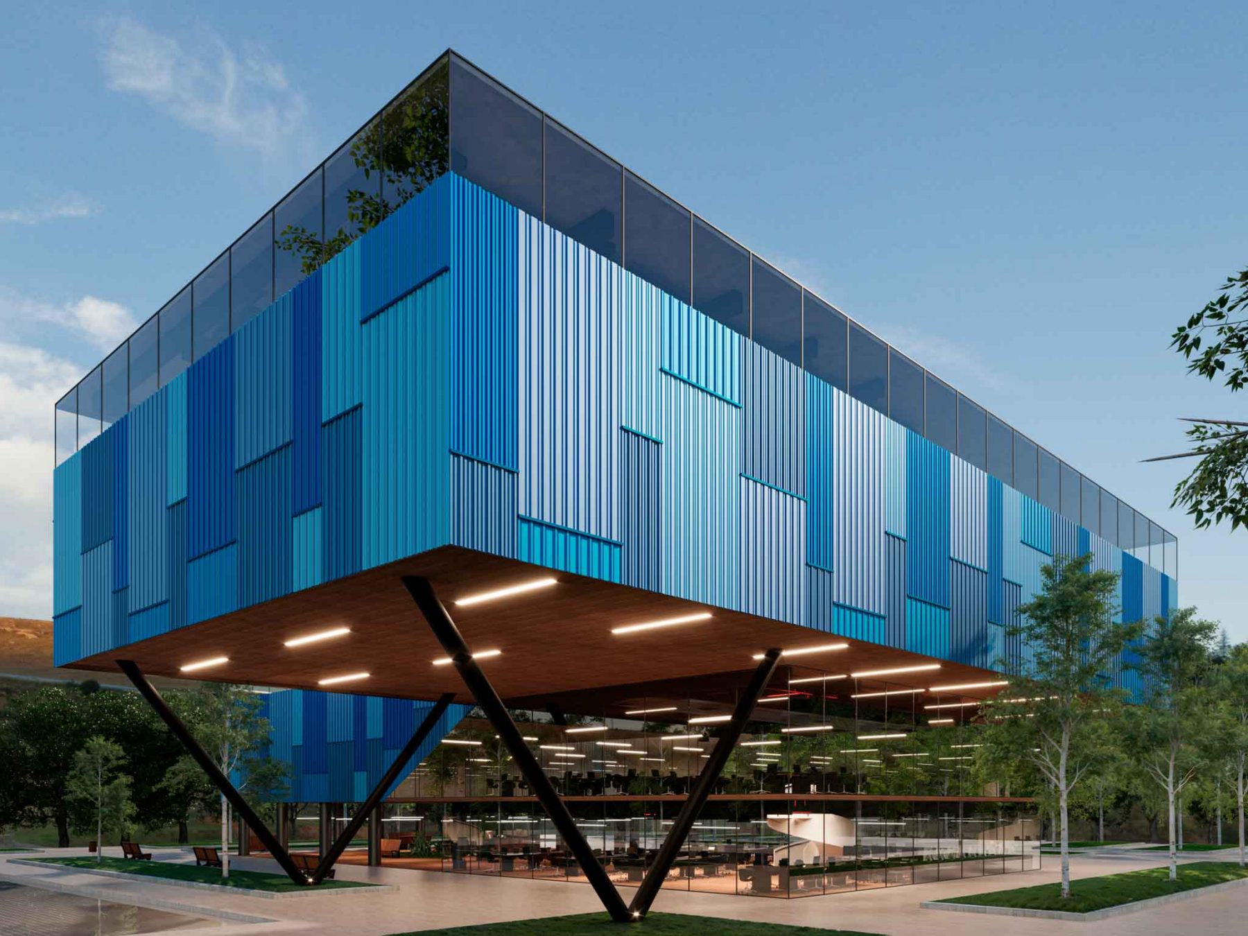 Morin Matrix Extended: Taking Architectural Panels to New Heights